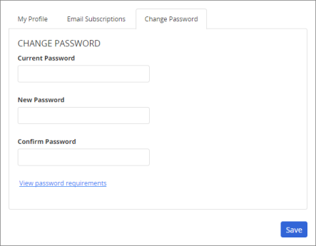 Changing Your Password