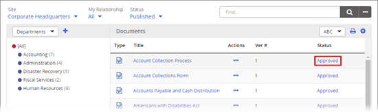 Working with the Overview